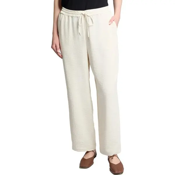 Jones New York Wide-leg Drawstring Pants