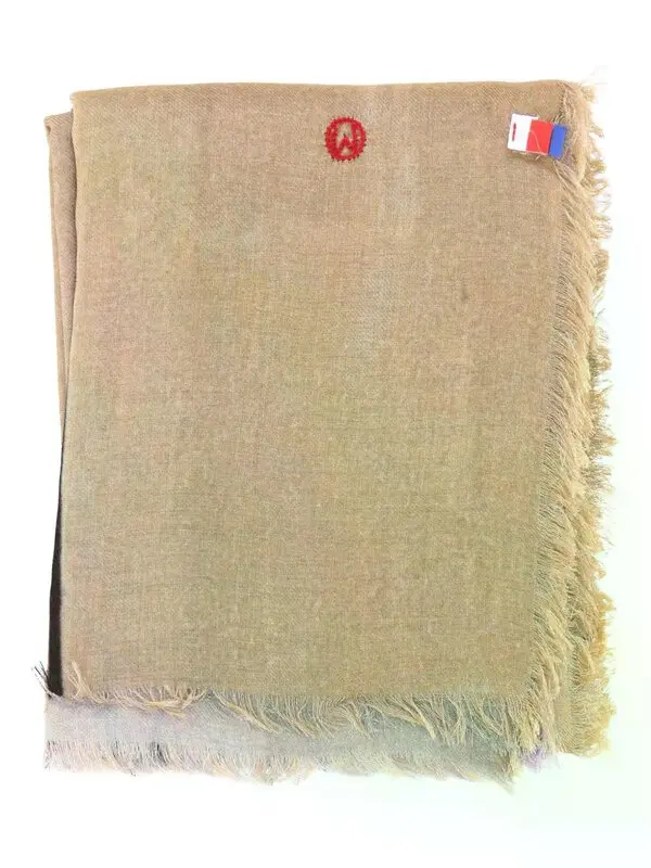 TALKING WALLS Silk-blend Scarf