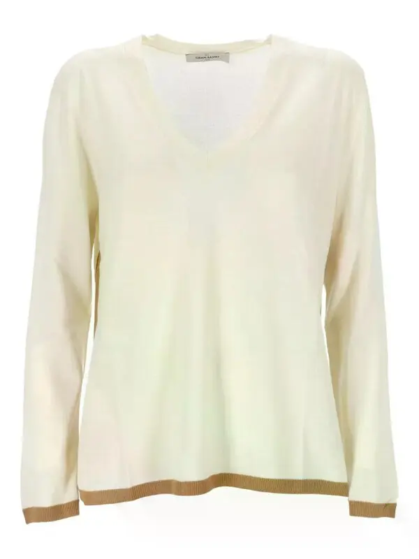 GRAN SASSO Wool Sweater - White