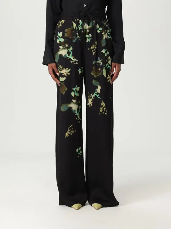 Paul Smith Printed Wide Leg Pants