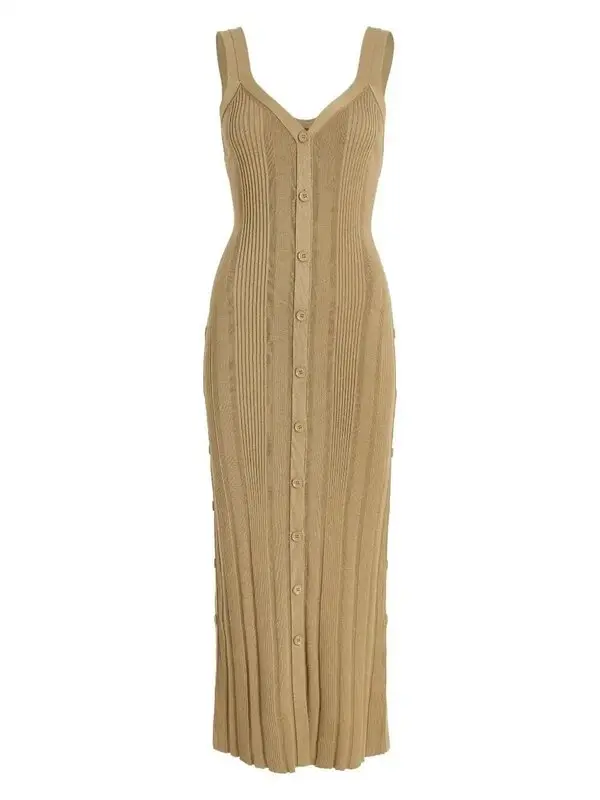 Proenza Schouler Ellis Midi Dress - Neutrals