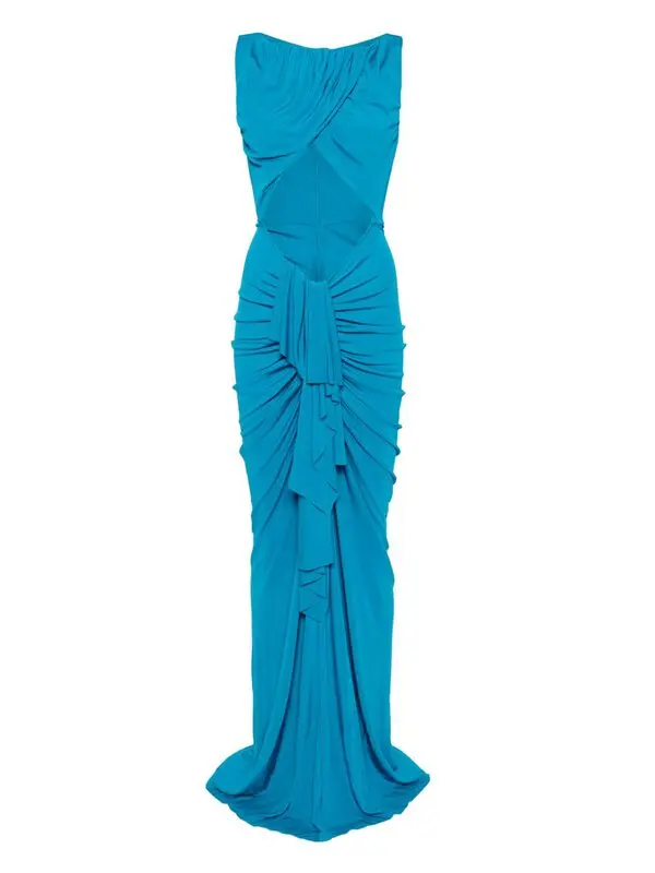 Christopher Esber Bateau Draped Gown
