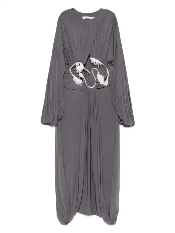Christopher Esber Sculptured Torso Maxi Dress