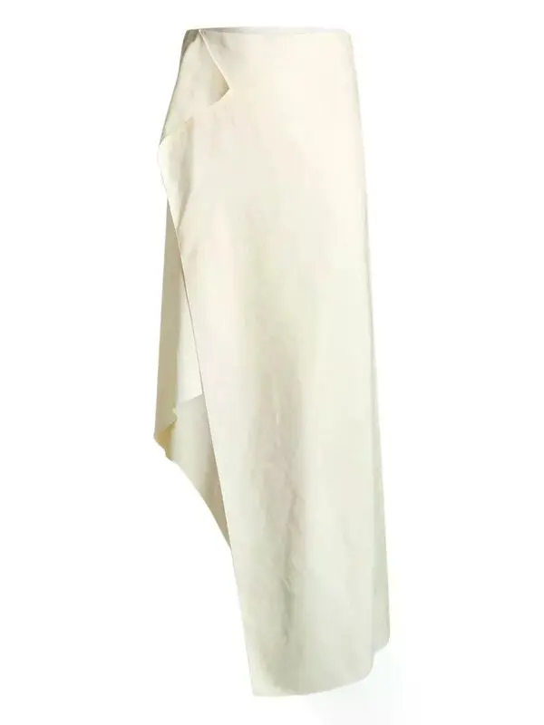Etro Asymmetric Midi Skirt - Neutrals