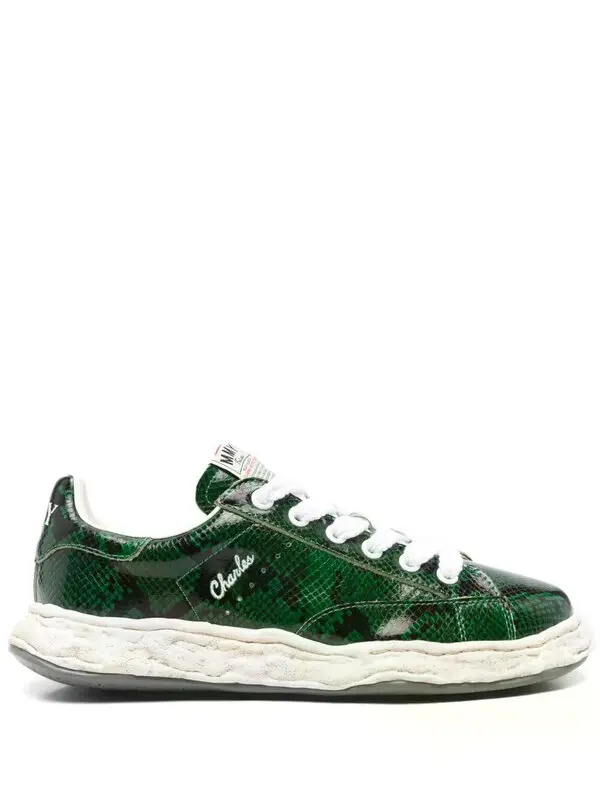 Mihara Yasuhiro Charles Sneakers - Green