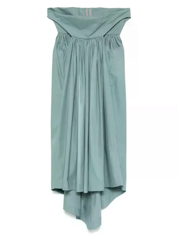 Rick Owens Asymmetric Midi Dress