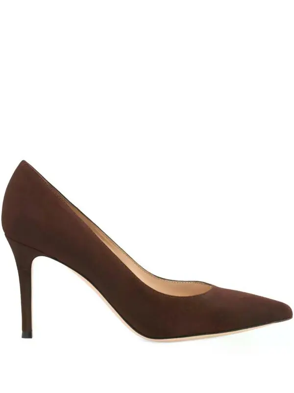 GIANVITO ROSSI 85mm Pumps - Brown