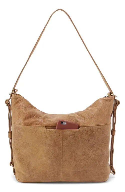 Hobo Convertible Leather Backpack