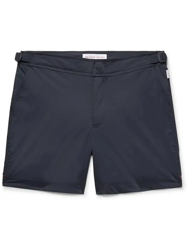 Orlebar Brown Bulldog Sport Mid-length Swim Shorts - Gray