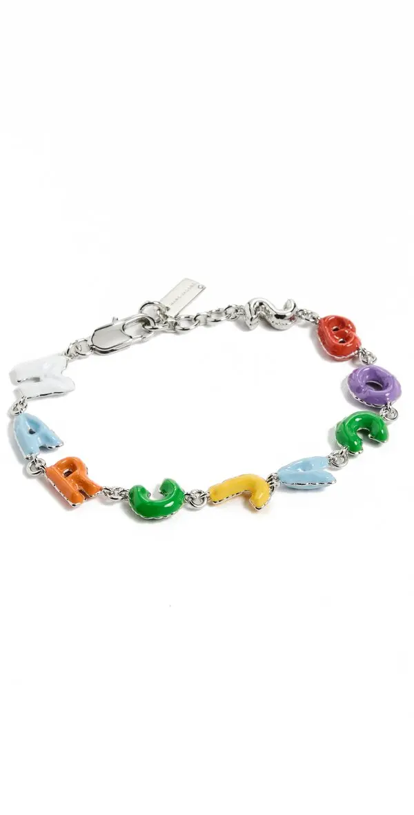 Marc Jacobs Mj Color Balloon Bracelet - Silver Multi