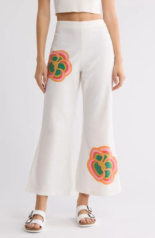 BILLABONG X Mami Wata Going Coastal Flare Pants - Salt Crystal