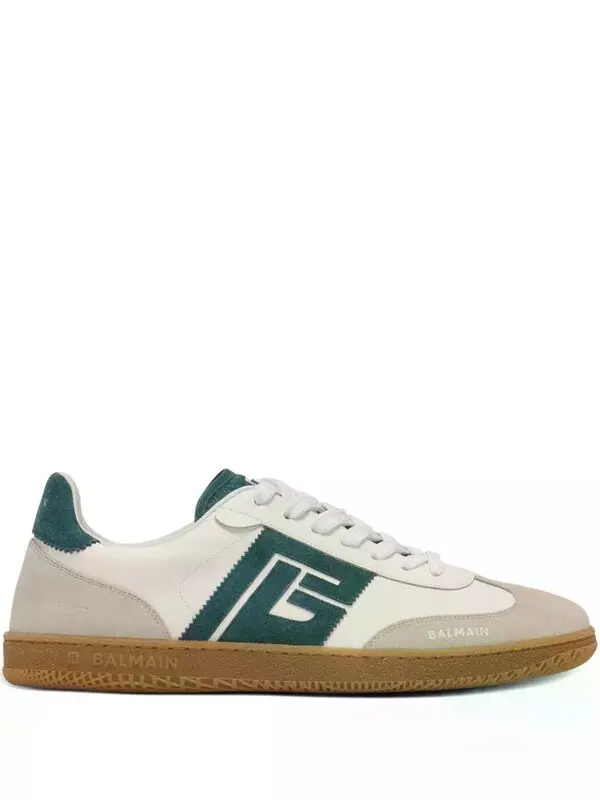 Balmain Swan Low-top Sneakers - White