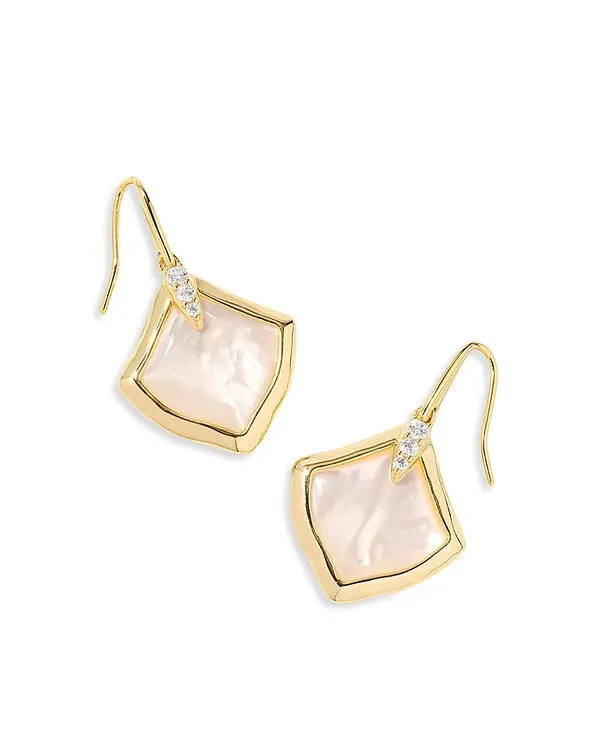 Kendra Scott Joelle Drop Earrings - Gold/ivory