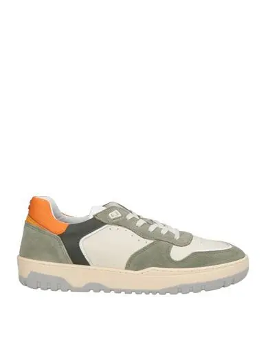 Peuterey Leather Low-top Sneakers - Sage Green