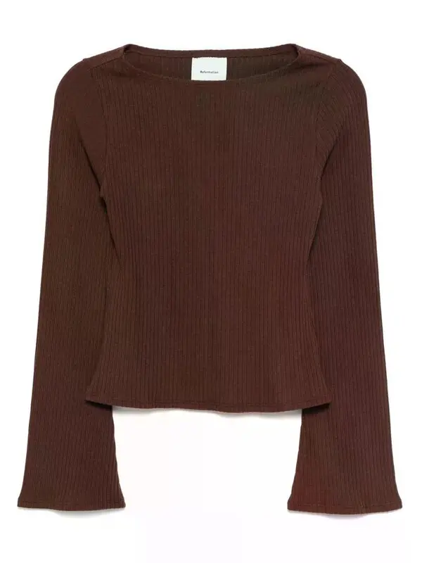 REFORMATION Millet Knit Top