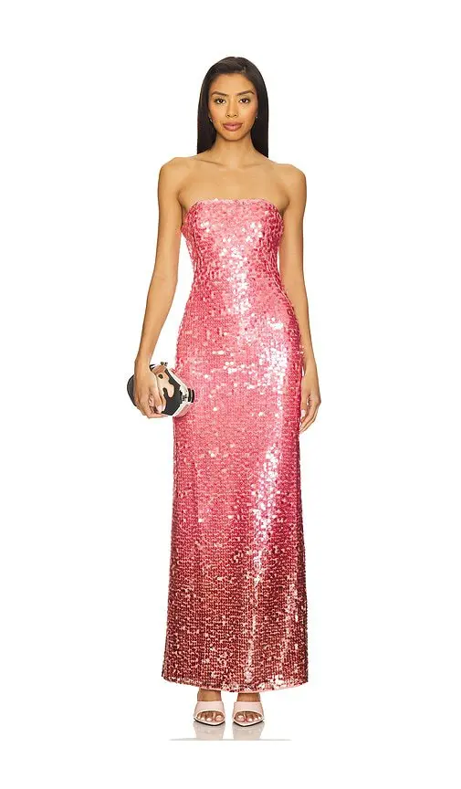 Simkhai Leilani Gown - Sorbet Sequin
