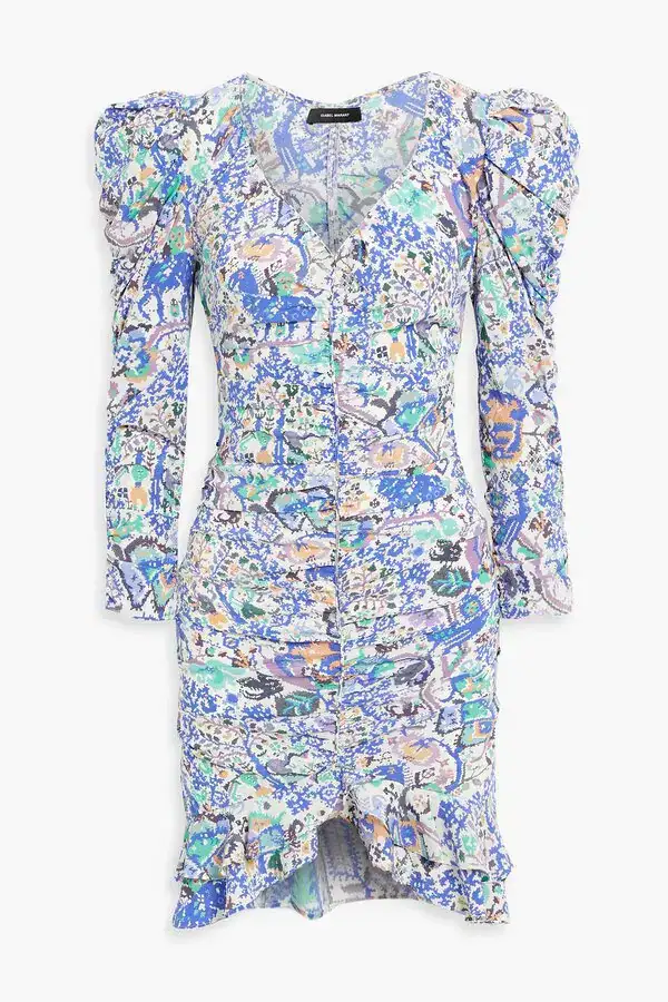 princess polly baby blue dress Frame Relaxed Shift Dress main image 0