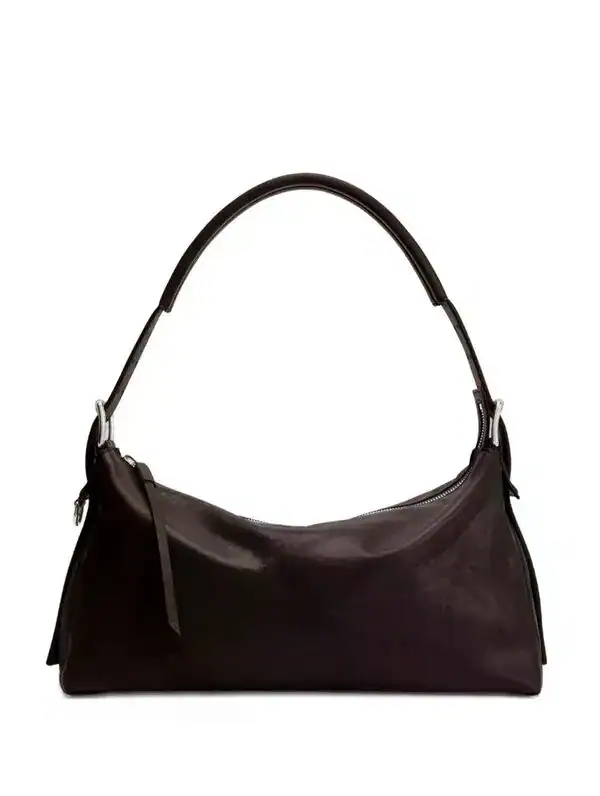 Lemaire Hobo Belt Leather Bag - Brown | Editorialist