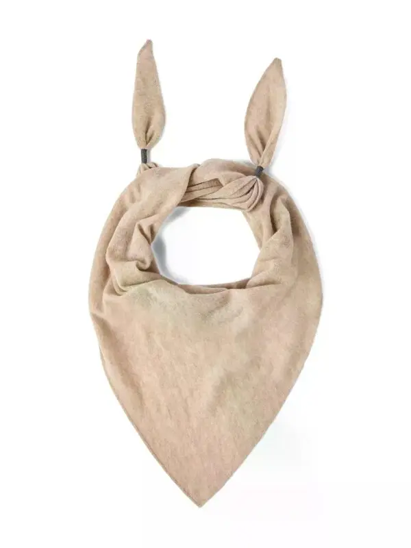 Brunello Cucinelli Monili-chain Scarf - Neutrals