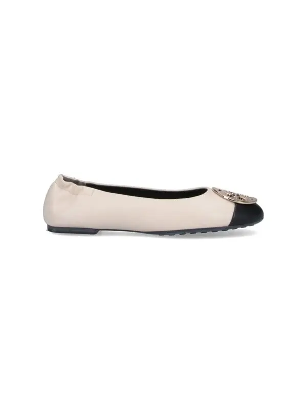 Tory Burch Flat Shoes - White