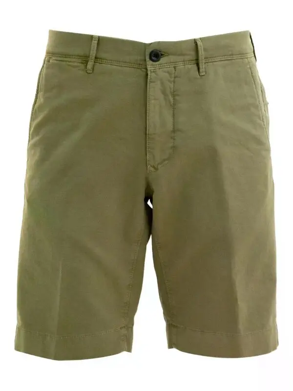 Incotex Cotton Shorts - Green