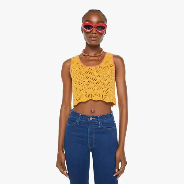 MOTHER The Longline Knit Top
