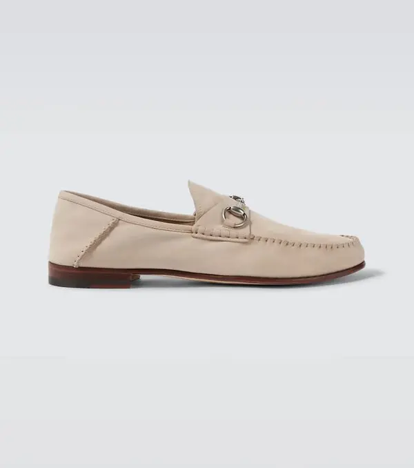 Gucci Gigi Horsebit Loafers - Beige