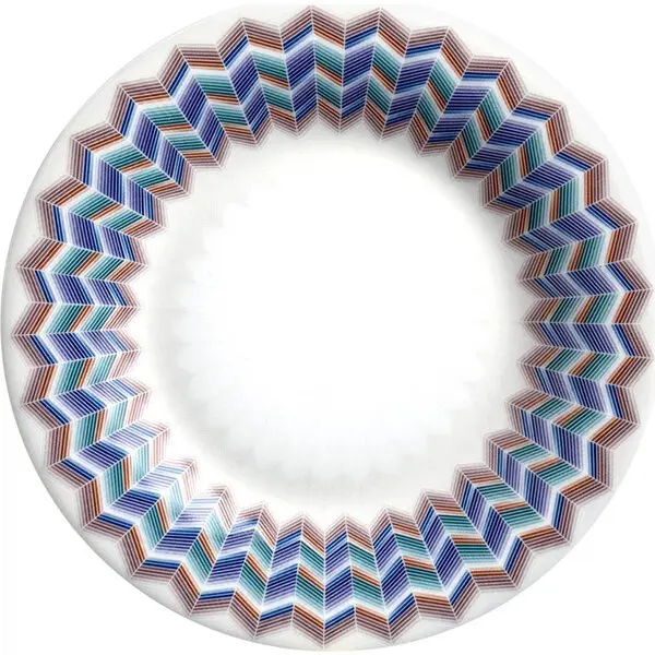 MISSONI HOME TABLEWARE Bread And Butter Plates Zig Zag Set Of 6 Jarris 148 Diam. 6