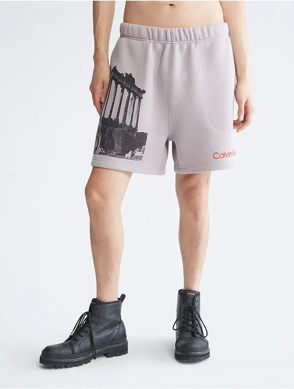 Calvin Klein Graphic Fleece Shorts