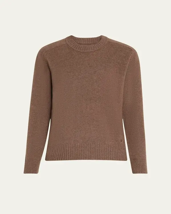 Loulou De Saison Baltra Cashmere Crewneck Sweater - Brown