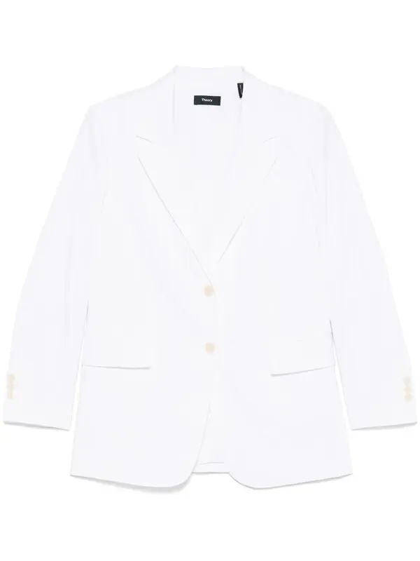 Theory Os St Blazer - 100 White