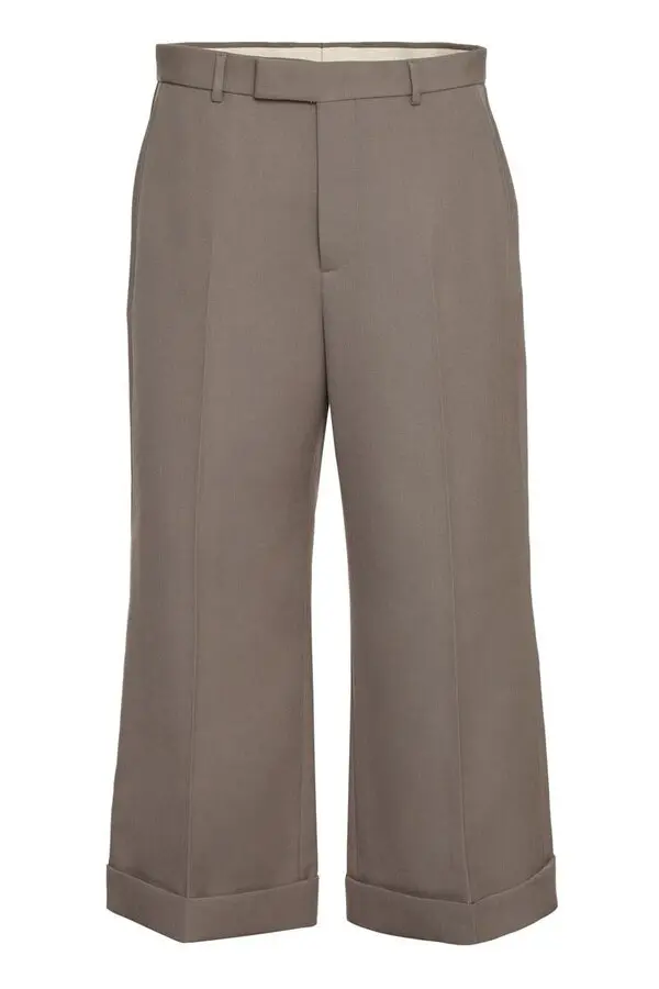 Gucci Wool Gabardine Trousers
