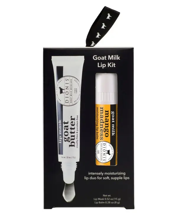 DIONIS GOAT MILK SKINCARE Goat Milk Mango Madness Lip Kit