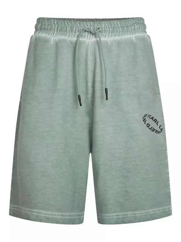 Karl Lagerfeld Logo-print Track Shorts