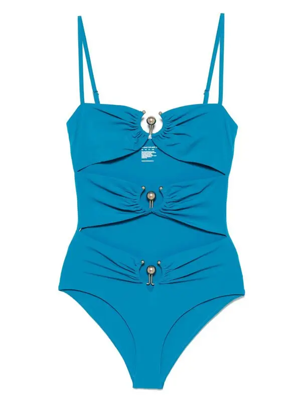 Christopher Esber Orbit One-piece Swimsuit - Blue