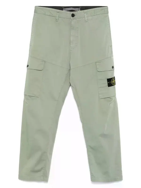 Stone Island Compass Badge Trousers - Green