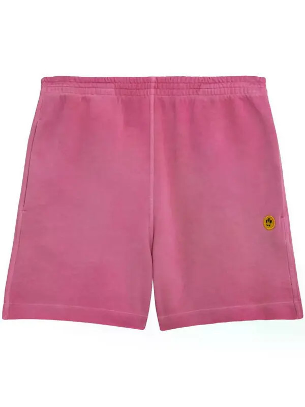 BARROW Logo-embroidered Shorts - Pink