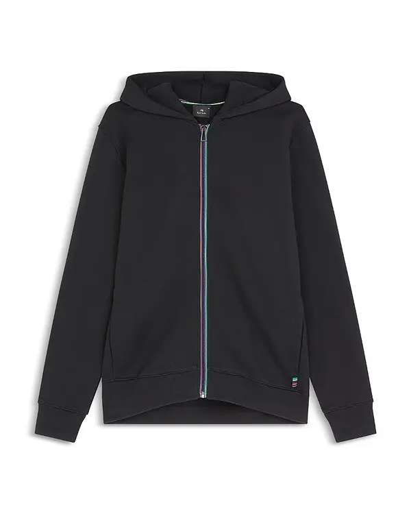 Paul Smith Regular Fit Striped Zip Hoodie