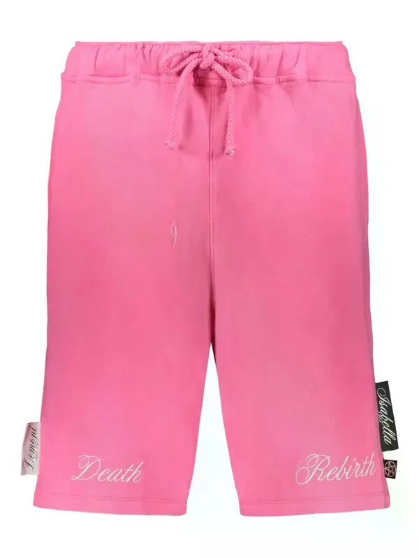 ISABELLA 1985 Cotton Track Shorts - Pink
