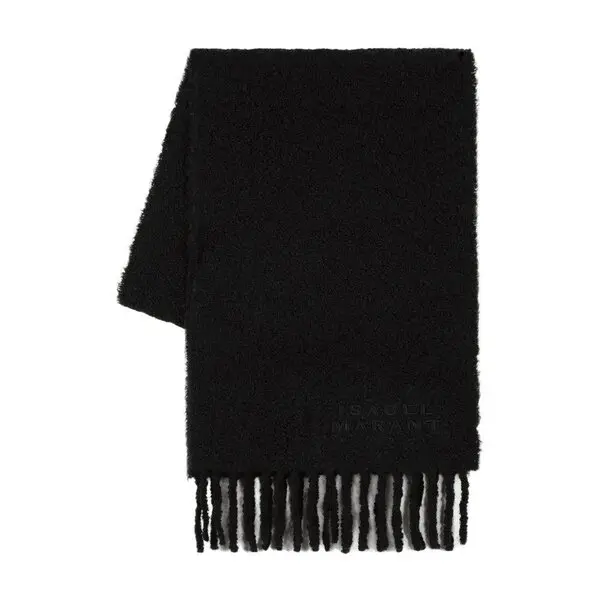 Isabel Marant Fouzy Gd Scarf - Black