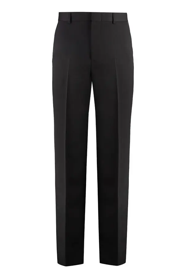Gucci Wool Tailored Trousers - Brown