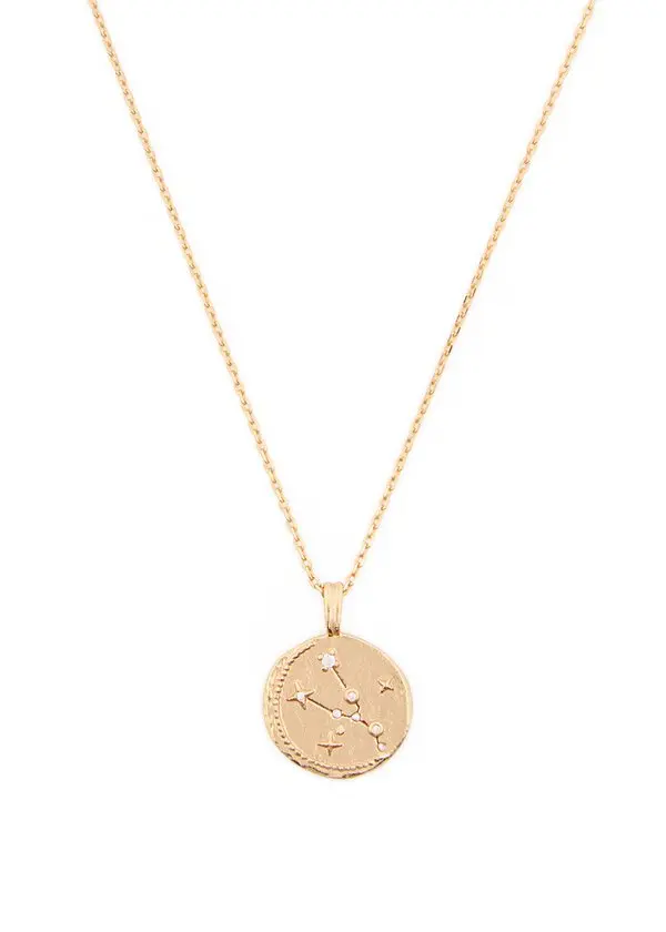 ASTRID & MIYU Taurus 18kt-plated Necklace - Gold