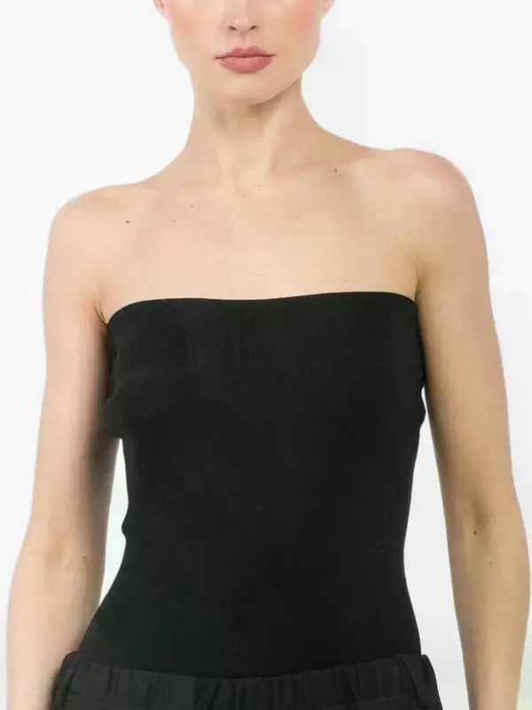 AYA MUSE Ribbed Strapless Top