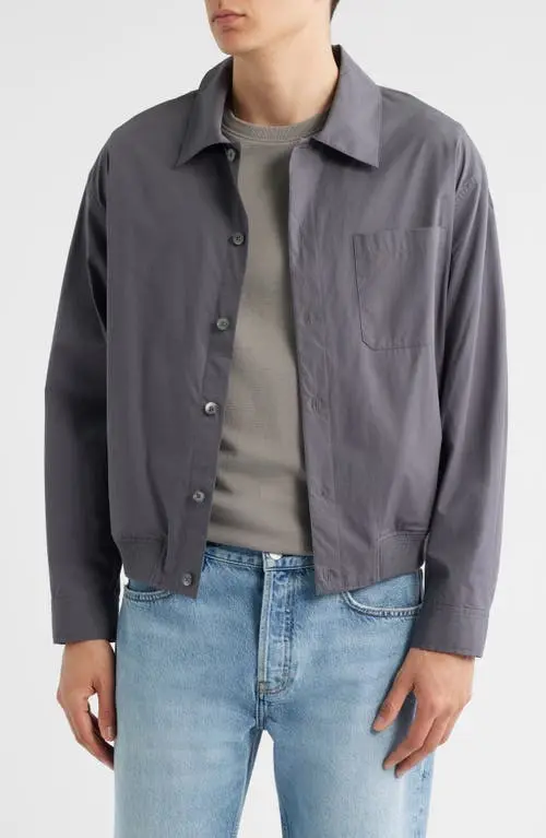 FRAME Cotton Jacket - Cloud Grey