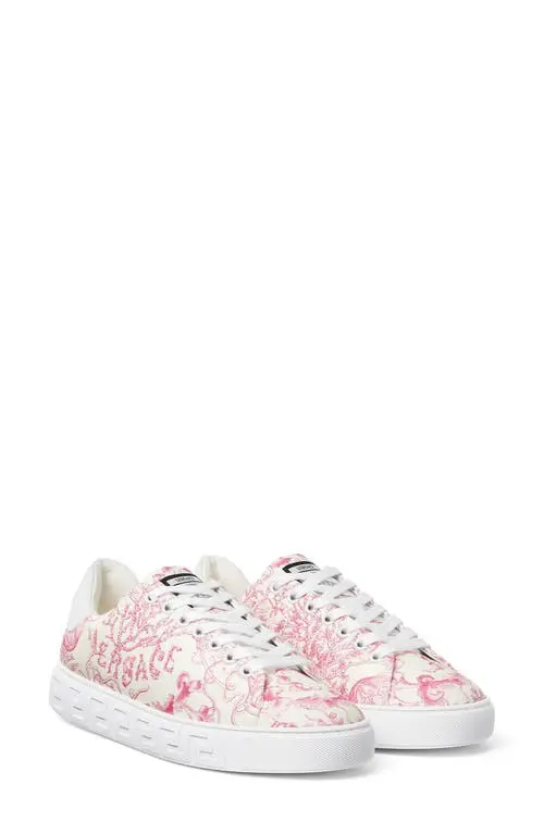 Versace Barocco Greca Low Top Sneakers