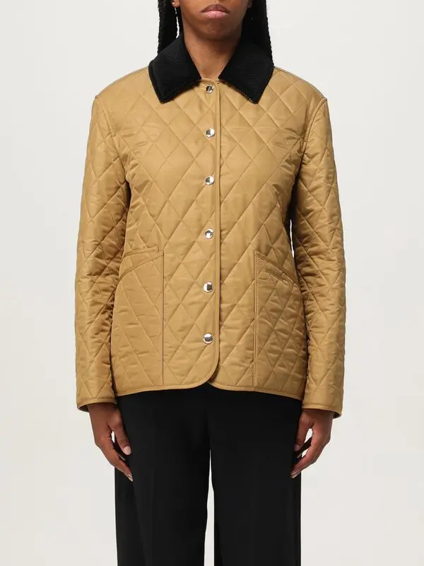 Burberry Quilted Jacket - Brown