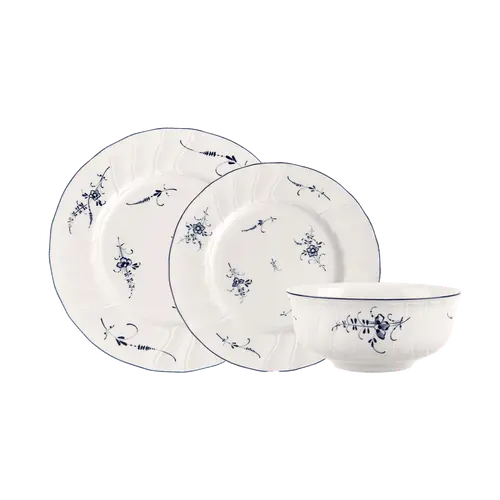 VILLEROY & BOCH Vieux Luxembourg 18 Piece Dinnerware Set For 6