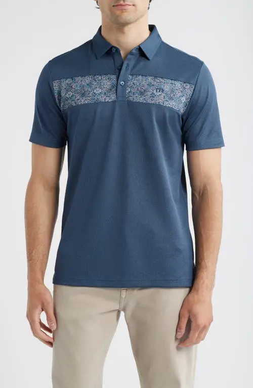 Travis Mathew Good Good Acropolis Chest Stripe Polo