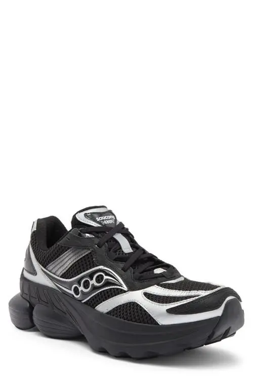 Saucony Grid Nxt Sneaker - Black/ Silver