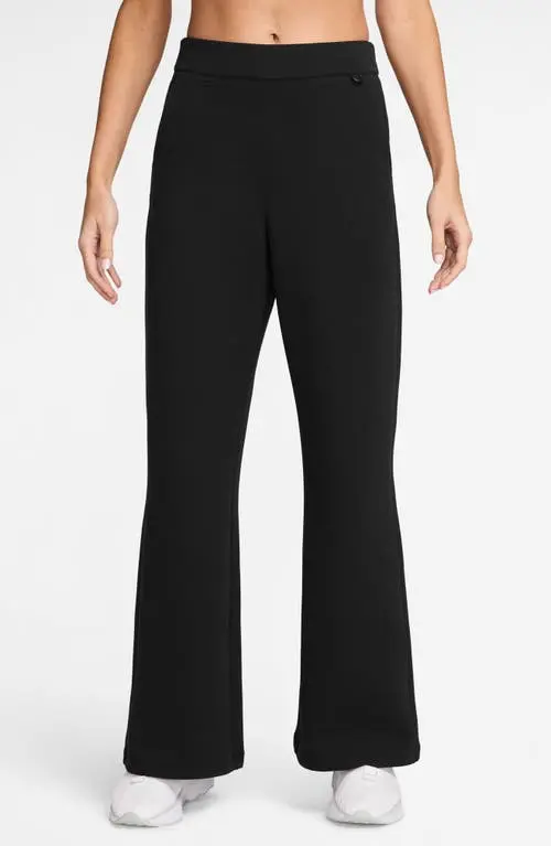 Nike 24.7 Dri-fit High-waisted Flared Pants - 010 Black/dkskgy